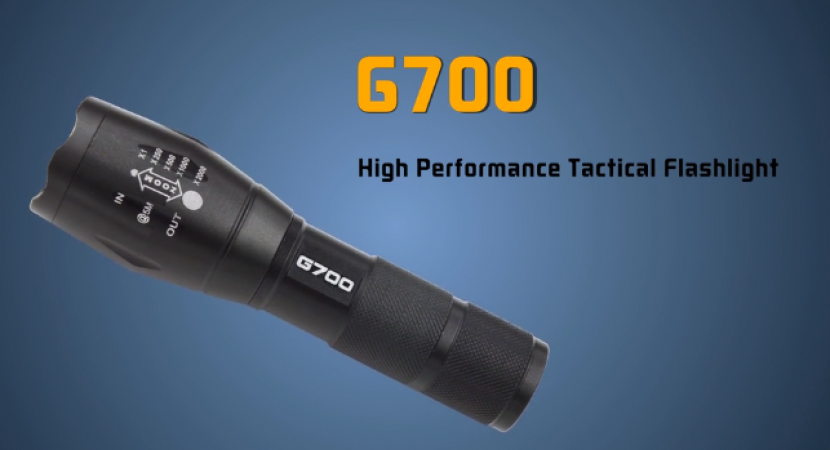 G700 Tactical Flashlight Review - Awesome Option From LumiTact